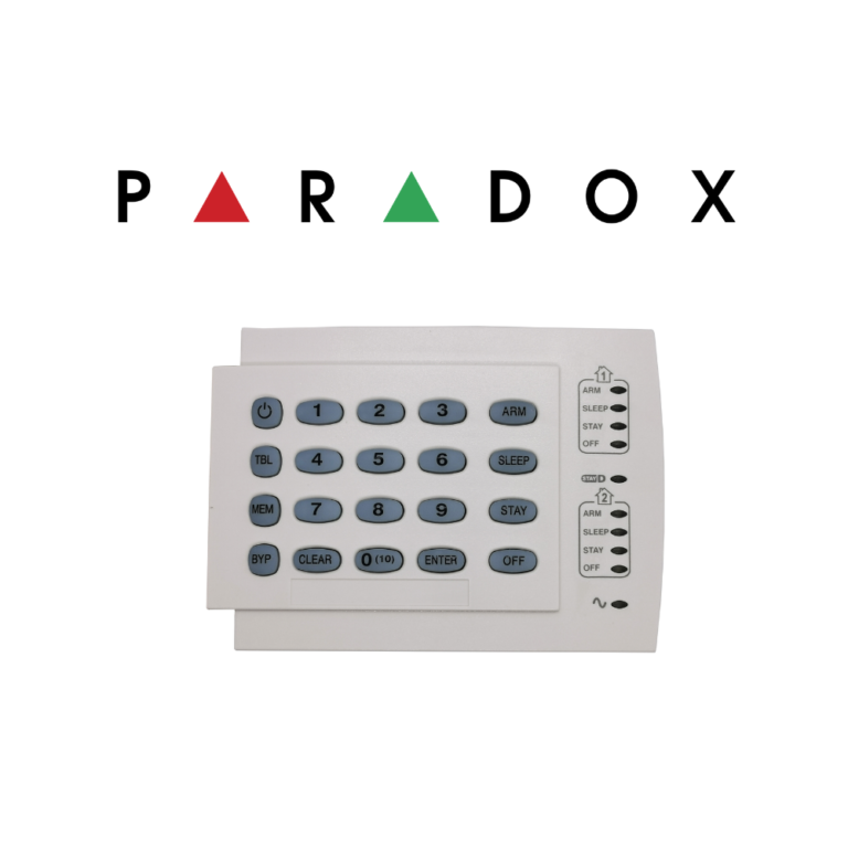 Paradox K10H Keypad with 10 zone LED Display - Security System Asia