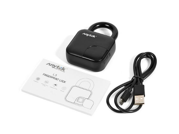 Anytek L3 Full Metal Smart Fingerprint Padlock | IP65 Waterproof Tough ... Anytek L3 Full Metal Smart Fingerprint Padlock | IP65 Waterproof Tough ...