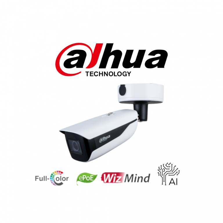 DAHUA HFW7842H-ZVH 8MP IR Bullet AI WizMind Network Camera - Security System Asia
